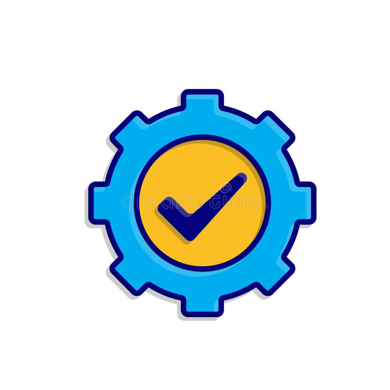 Ai Icon. AI Personal Assistant. Task Automation. Gear Moving with ...