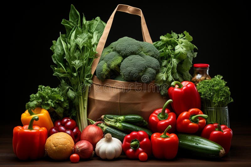 AI Illustration of a Colorful Array of Assorted Vegetables with the ...