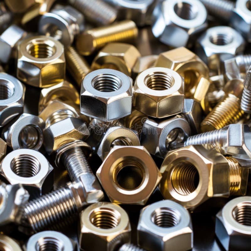 AI Illustration of a Diverse Selection of Cogs and Gears Stock ...