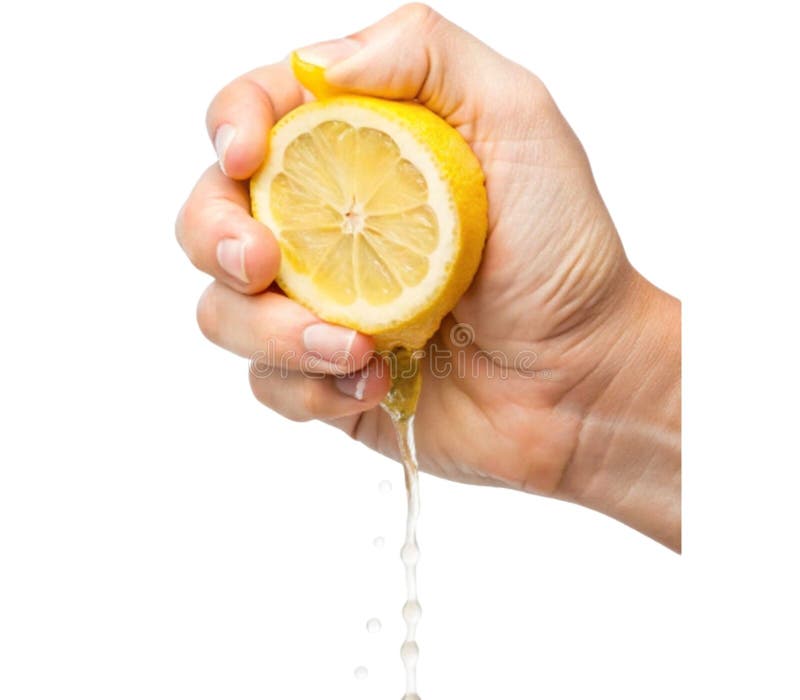 Squeeze Lemon Juice Hand Stock Illustrations – 296 Squeeze Lemon Juice ...