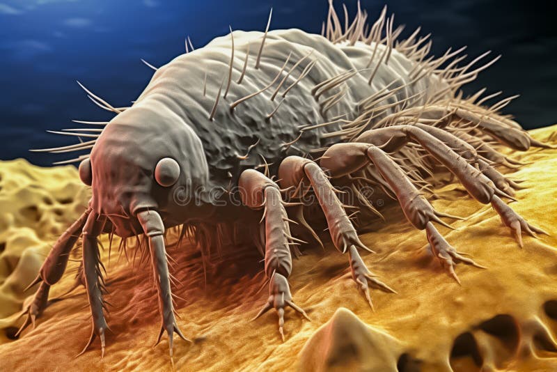 AI Illustration of Rust Mite Stock Illustration - Illustration of ...