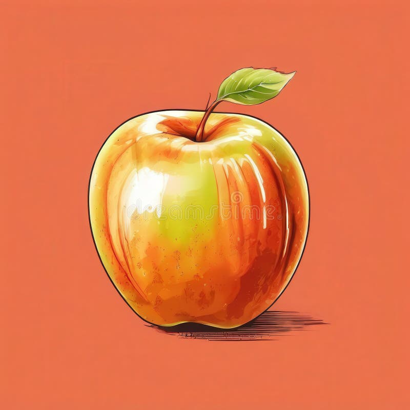 The AI Image Generator, Apple Isolated on Transparent P Editorial Photo ...