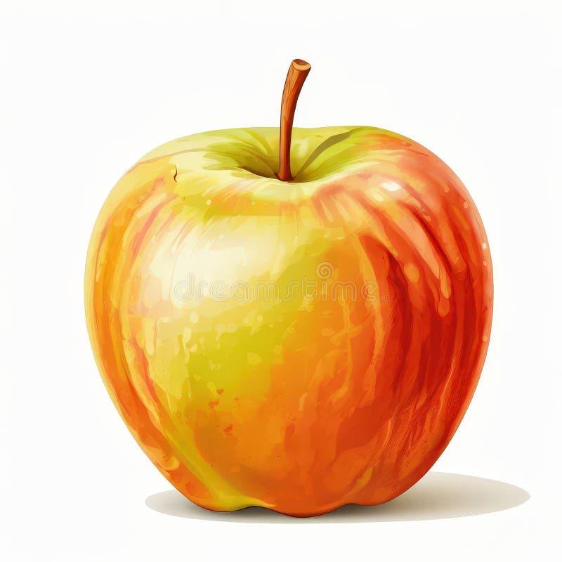The AI Image Generator, Apple Isolated on Transparent P Editorial Image ...