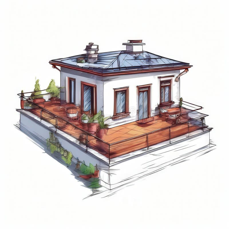 The AI Image Generator, Architecture Modern Design, Concrete House ...