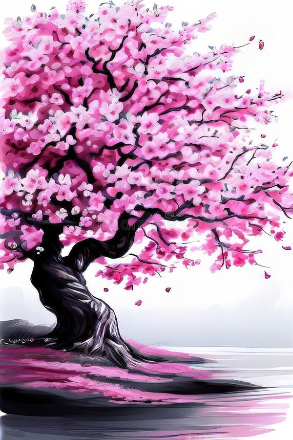 The AI Image Generator, Beautiful Simple Stylized Iconographic Cherry ...