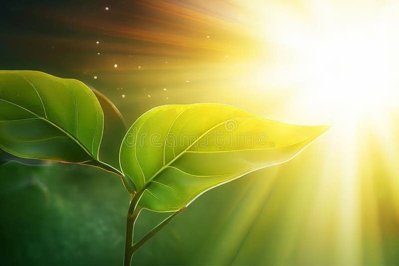 AI Image Generator, Bright Sun Shining Over City Stock Illustration ...