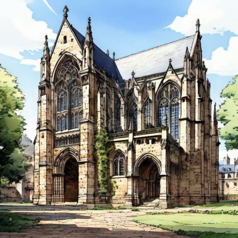 AI Image Generator, Detailed Architectural Elements of Notre-Dame ...