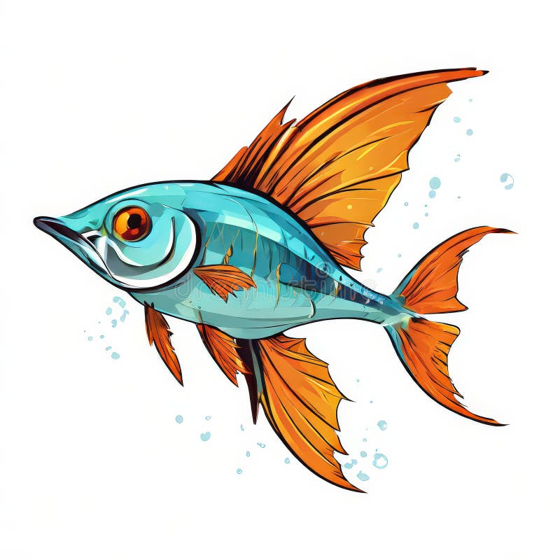 .the AI Image Generator, Fish in Aquarium Editorial Photo - Image of ...