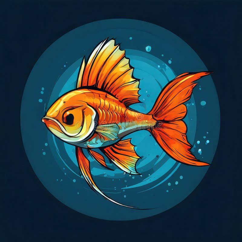 The AI Image Generator, Fish in Aquarium Editorial Image - Image of ...