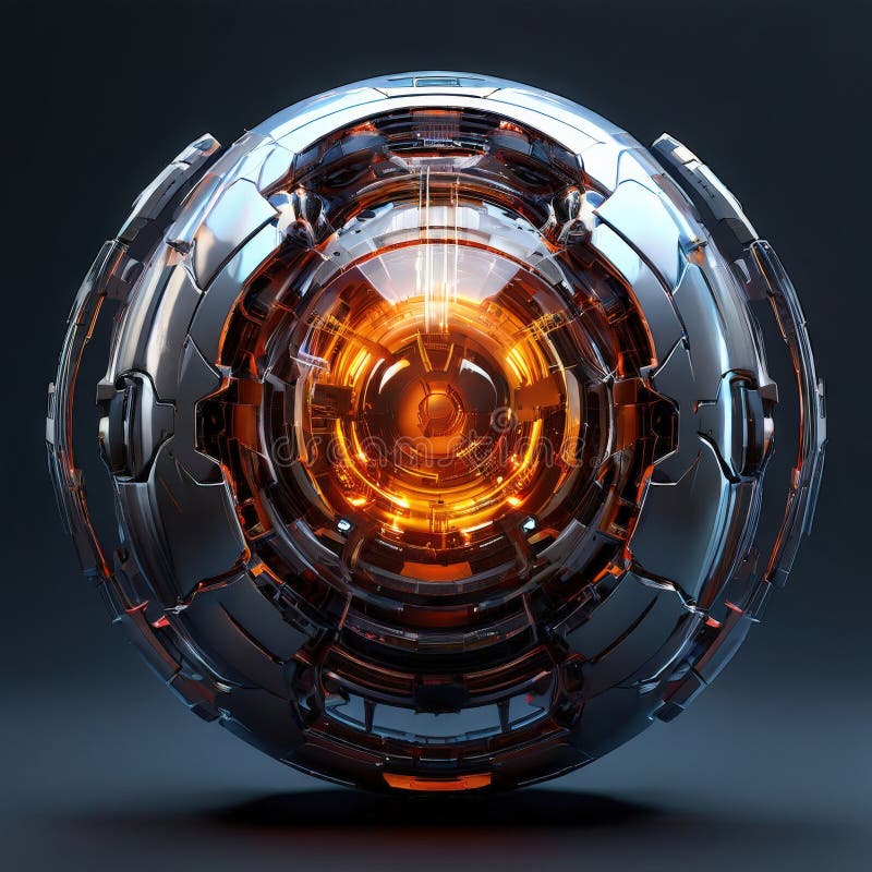 An AI Image Generator, Futuristic Digital Interface Immersive ...