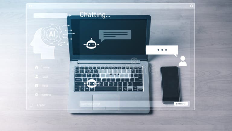 AI Image Generator Interface for Prompt-based Image Creation Vouch ...