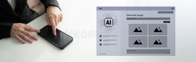 AI Image Generator Interface for Prompt-based Image Creation Latch ...