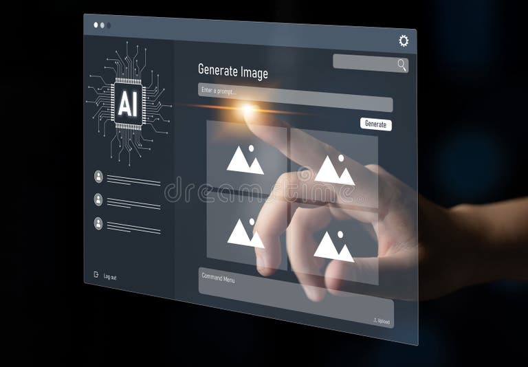 AI Image Generator Interface for Prompt-based Image Creation Latch ...