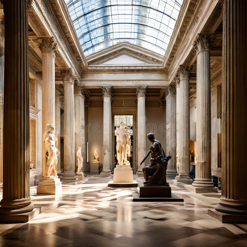 The AI Image Generator, Interior of a Gothic Palace Editorial ...