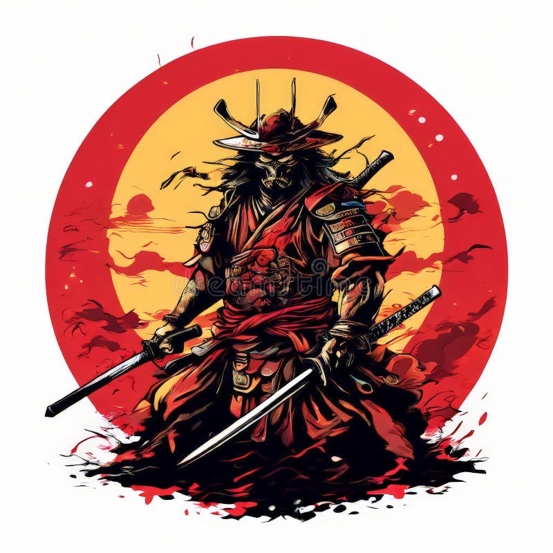 AI Image Generator, the Mighty Samurai Warrior of Ancient Japan, with ...