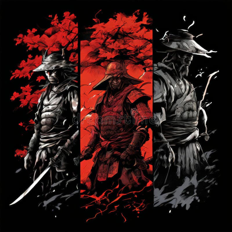 AI Image Generator, the Mighty Samurai Warrior of Ancient Japan, with ...