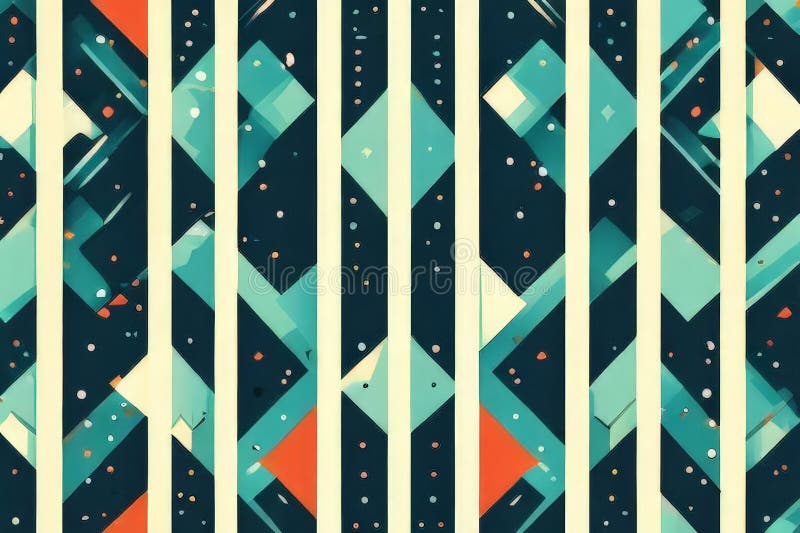 AI Image Generator, Random Geometric Shapes Wireframe Background and ...