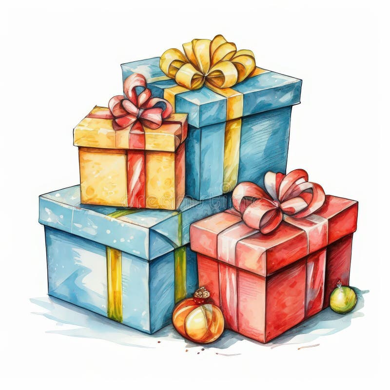 the AI Image Generator, Stack of Gift Boxes Editorial Image - Image of ...