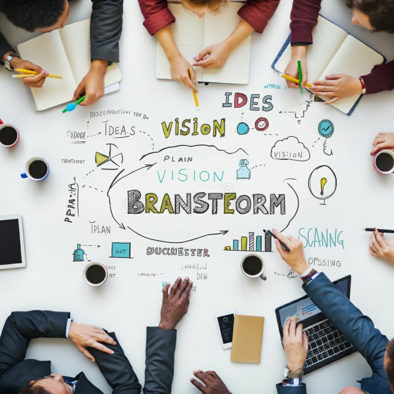 Brainstormsession Stock Illustrations – 1 Brainstormsession Stock ...