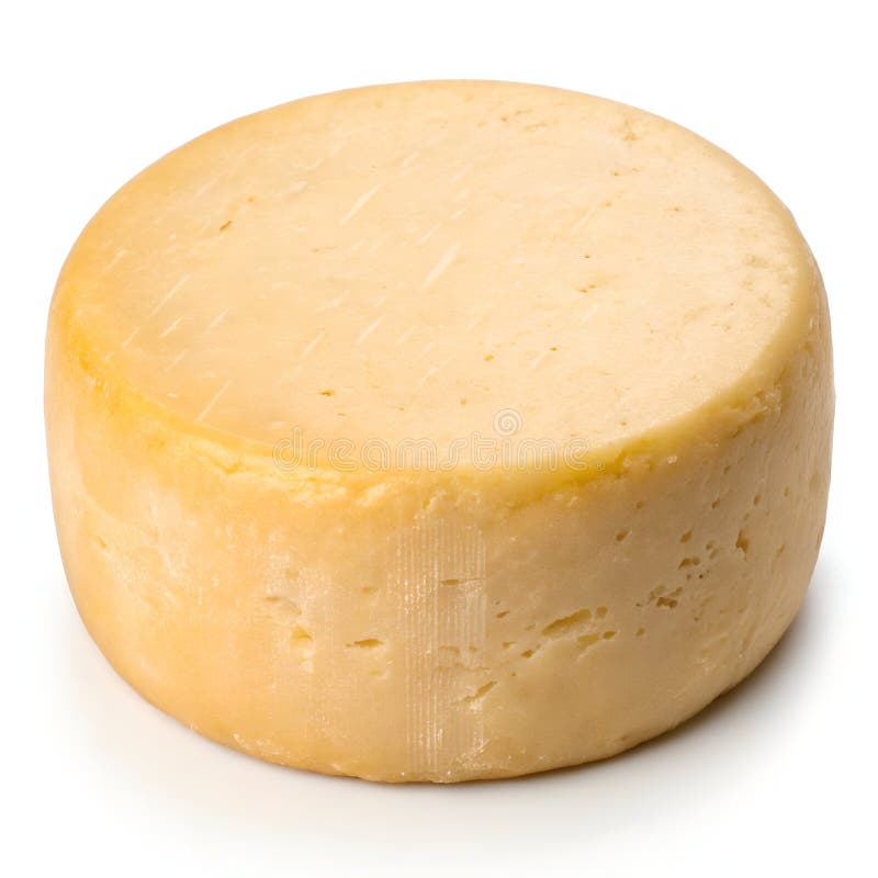 AI Image of Round Brazilian Minas Cheese Stock Illustration ...