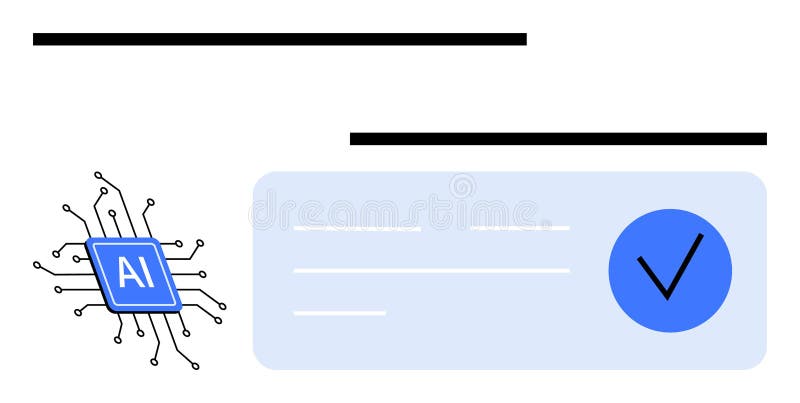 AI Integration Verification Process with Check Mark Confirmation and ...