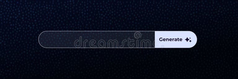 Ai Interface with Interactive Generate Button for User Input and Data ...