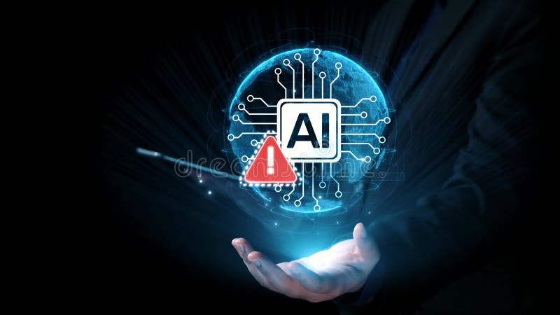 AI Prompt Error Warning in Chat Interface with Alert and System Issue ...