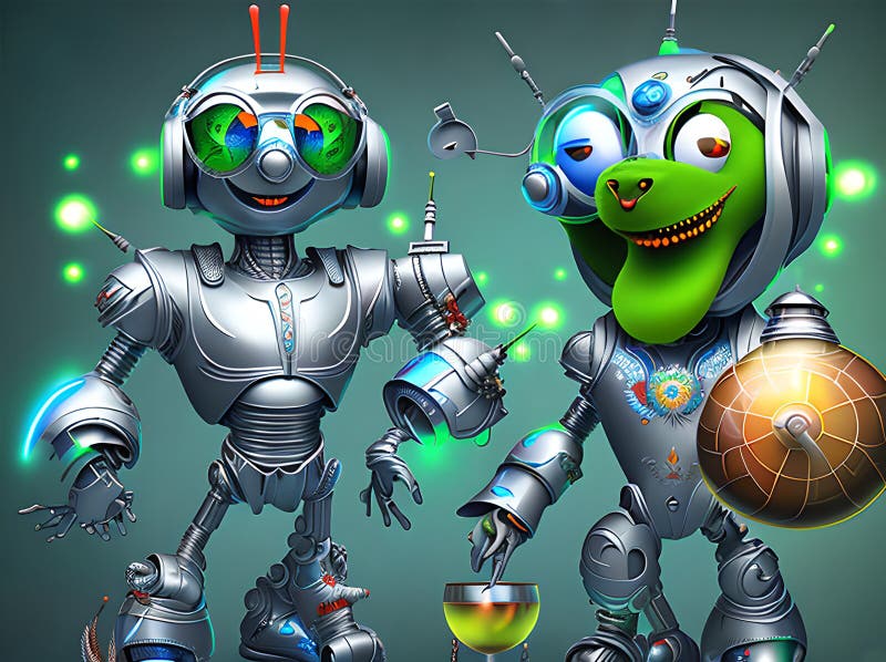Robot Drawing Canvas Stock Illustrations 215 Robot Drawing Canvas Stock Illustrations Vectors