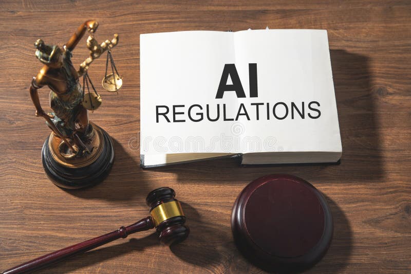 Ai Law Concept. Legislation and Regulations Stock Image - Image of ...