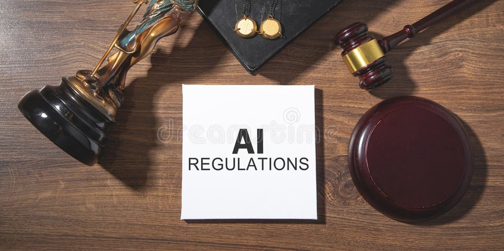 Ai Law Concept. Legislation and Regulations Stock Image - Image of ...