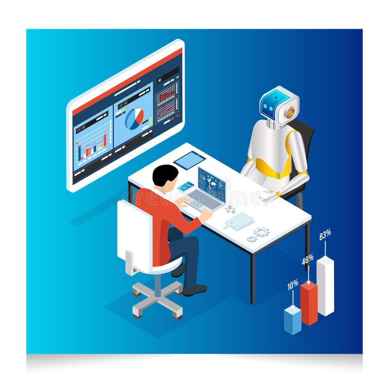 AI Learning and Artificial Intelligence Concept with People Customize ...