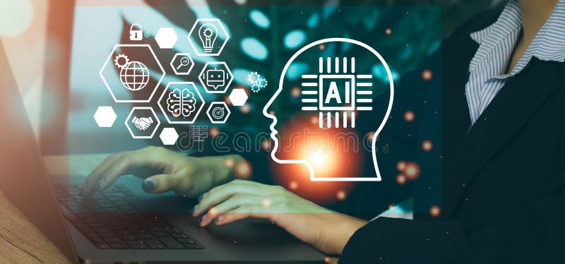 AI Learning Technology and Business Artificial Intelligence, Modern ...