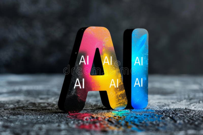 3d Artificial Intelligence Letters Stock Illustrations – 773 3d ...