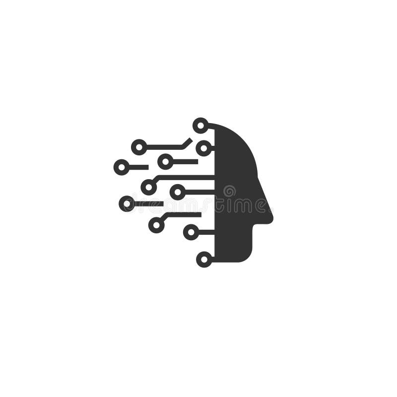 AI Line Icon. Vector Signs for Web Graphics. Stock Vector ...