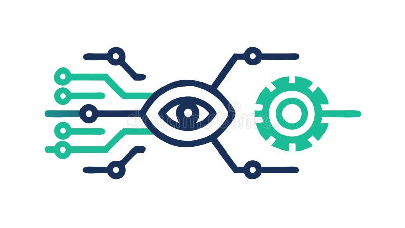 AI Machine Learning Icon, Intelligent Systems, Vector Design Generative ...