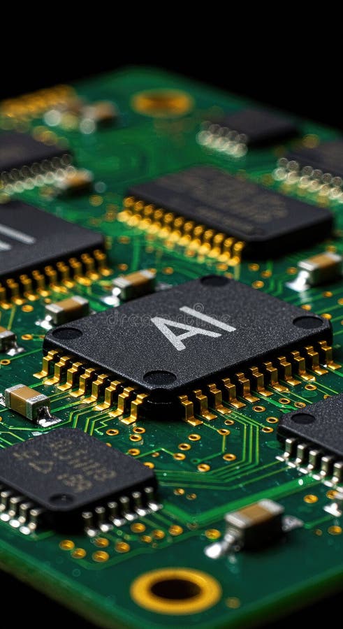 Closeup Artificial Intelligence Hardware Machine Stock Illustrations – 2,637 Closeup Artificial ...