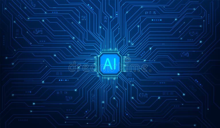 Circuit Digital Technology Stock Illustrations – 365,443 Circuit ...