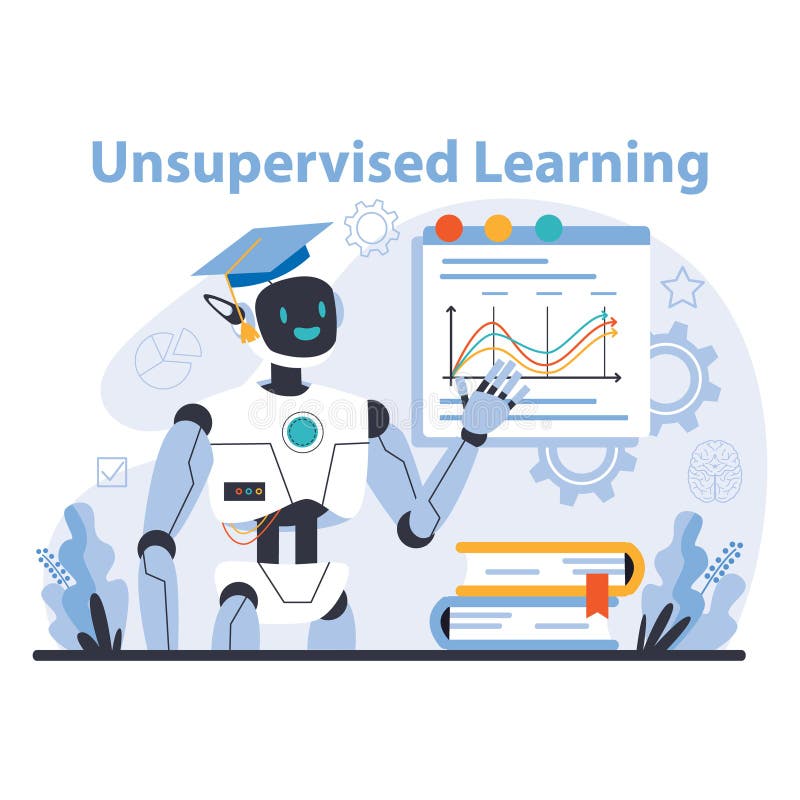 Ai Model Concept. Flat Vector Illustration. Stock Vector - Illustration ...