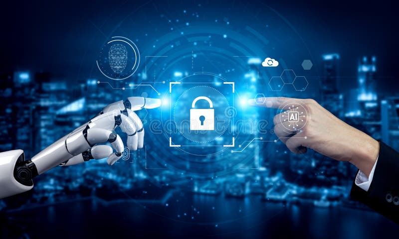 AI Monitoring Biometric Authentication and Security System Vouch Stock ...