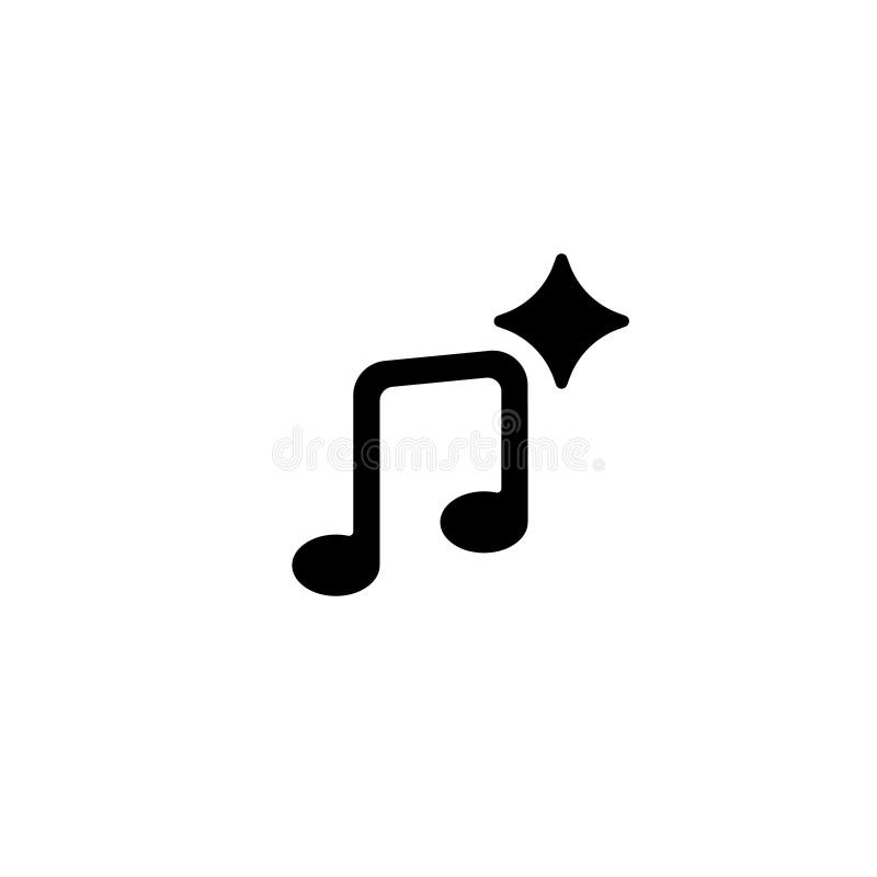 Ai Music Note Icon for Artificial Intelligence Sound and Audio ...