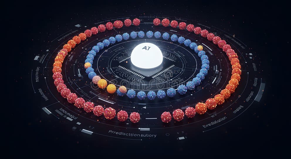 AI Neural Network System: a 3D Visualization of Artificial Intelligence ...