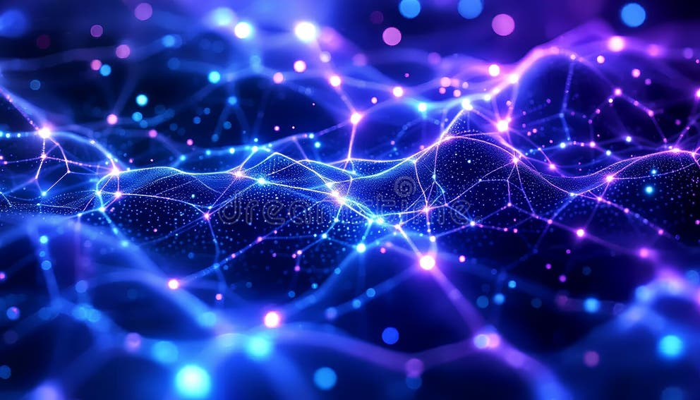 AI Neural Network Visualizations. Machine Learning Structures. Neural ...