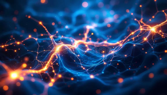 AI Neural Network Visualizations. Machine Learning Structures. Neural ...