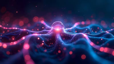 AI Neural Network Visualizations. Machine Learning Structures. Neural ...