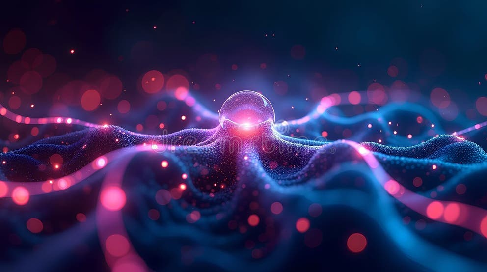 AI Neural Network Visualizations. Machine Learning Structures. Neural ...