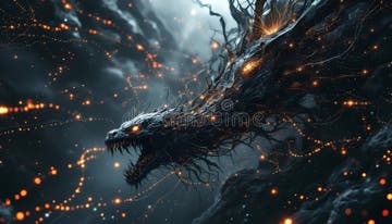 AI Neural Network Visualizations. Machine Learning Structures. Neural ...