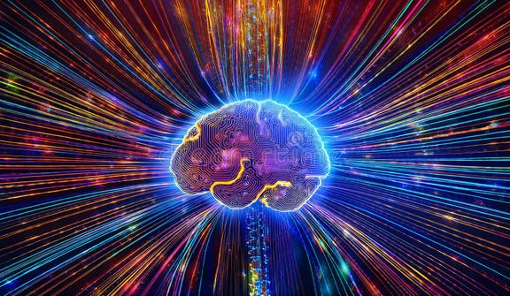 AI Neural Network Visualizations. Machine Learning Structures. Neural ...