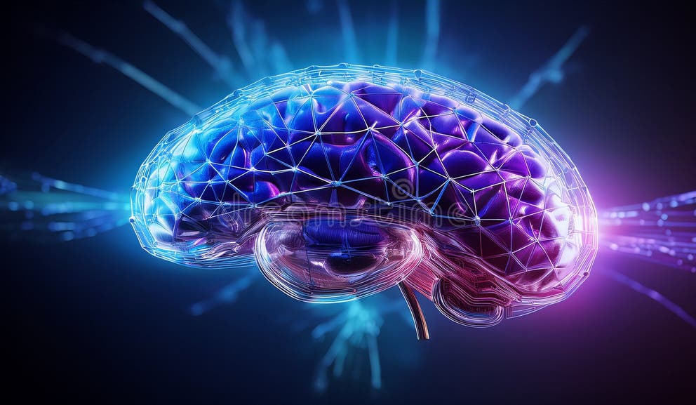 AI Neural Network Visualizations. Machine Learning Structures. Neural ...