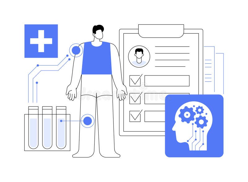 AI-Optimized Injury Prevention Abstract Concept Vector Illustration ...