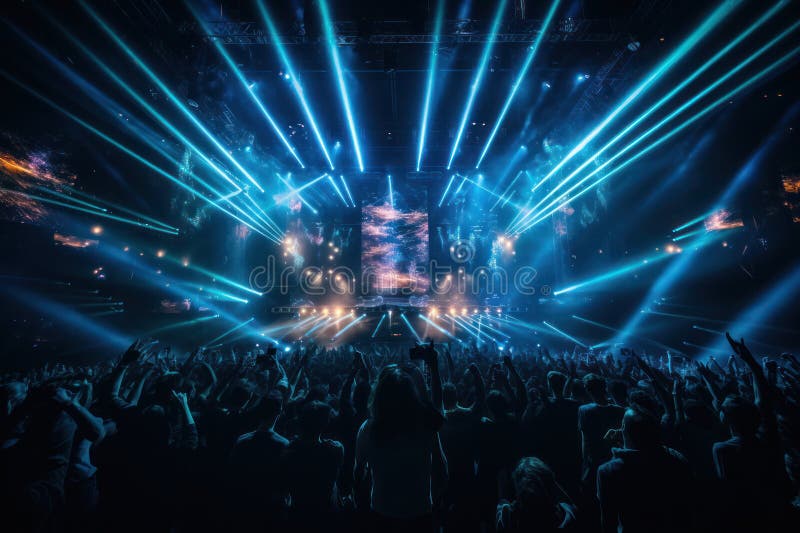 AI-orchestrated Lights, Visuals Electrify Live Concert, Hands High in ...